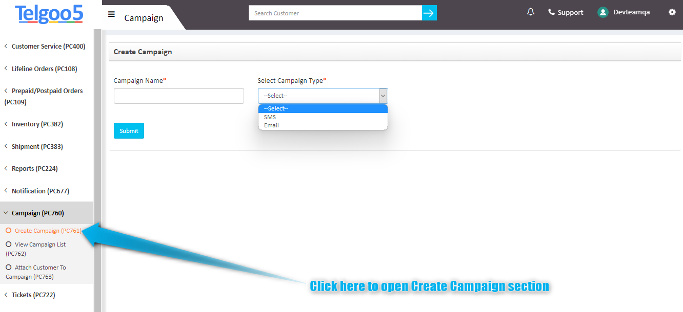 How to Create a Campaign in Telgoo5 System? – Telgoo5 Support
