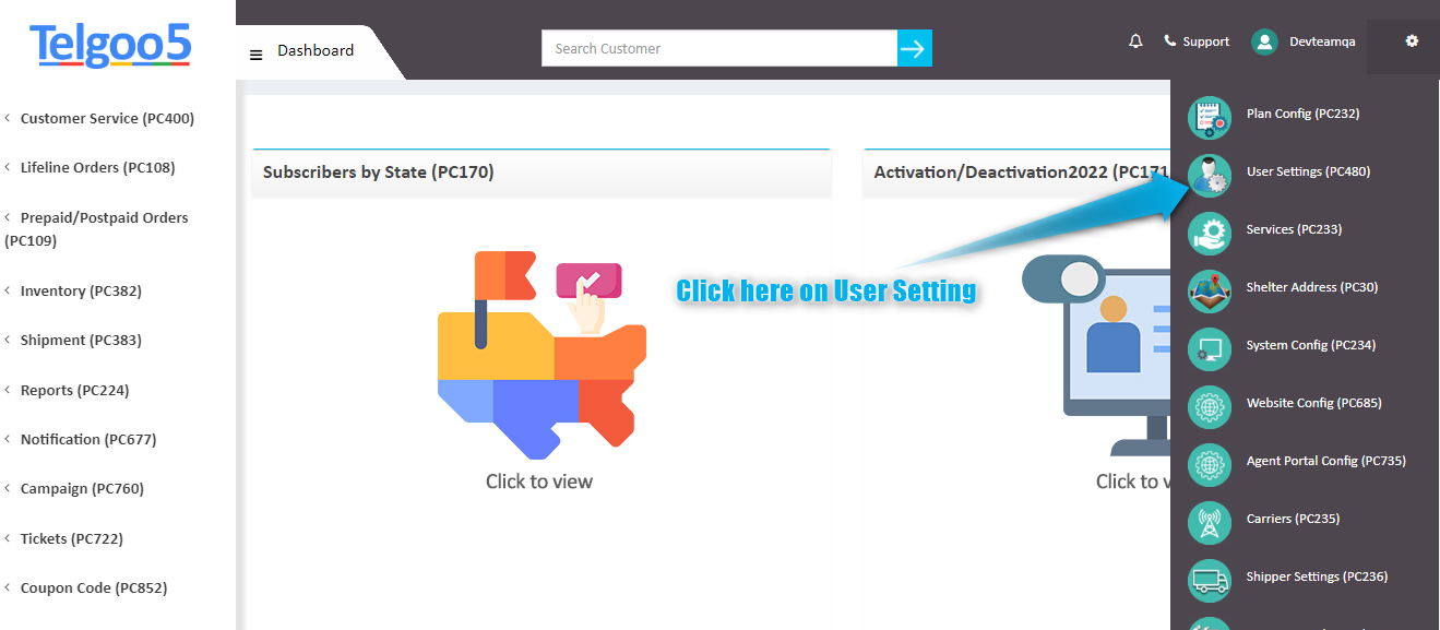 How to change password of a user account in Telgoo5? – Telgoo5 Support