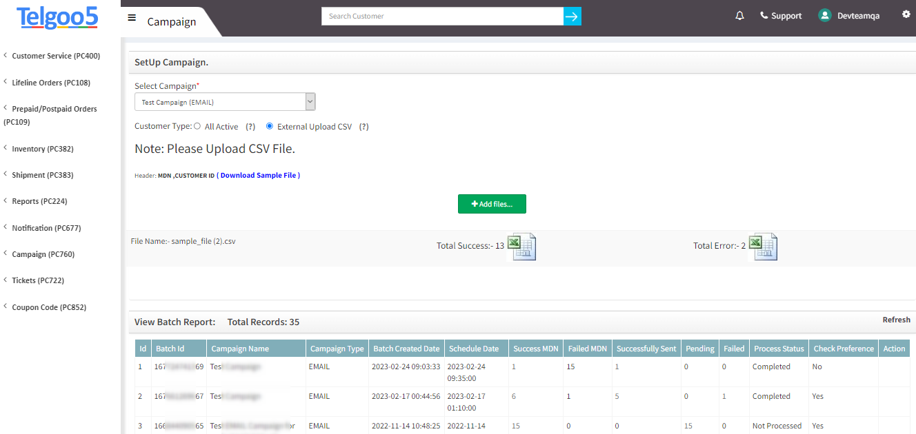 How to run a campaign under Telgoo5 Campaign Management? – Telgoo5 Support