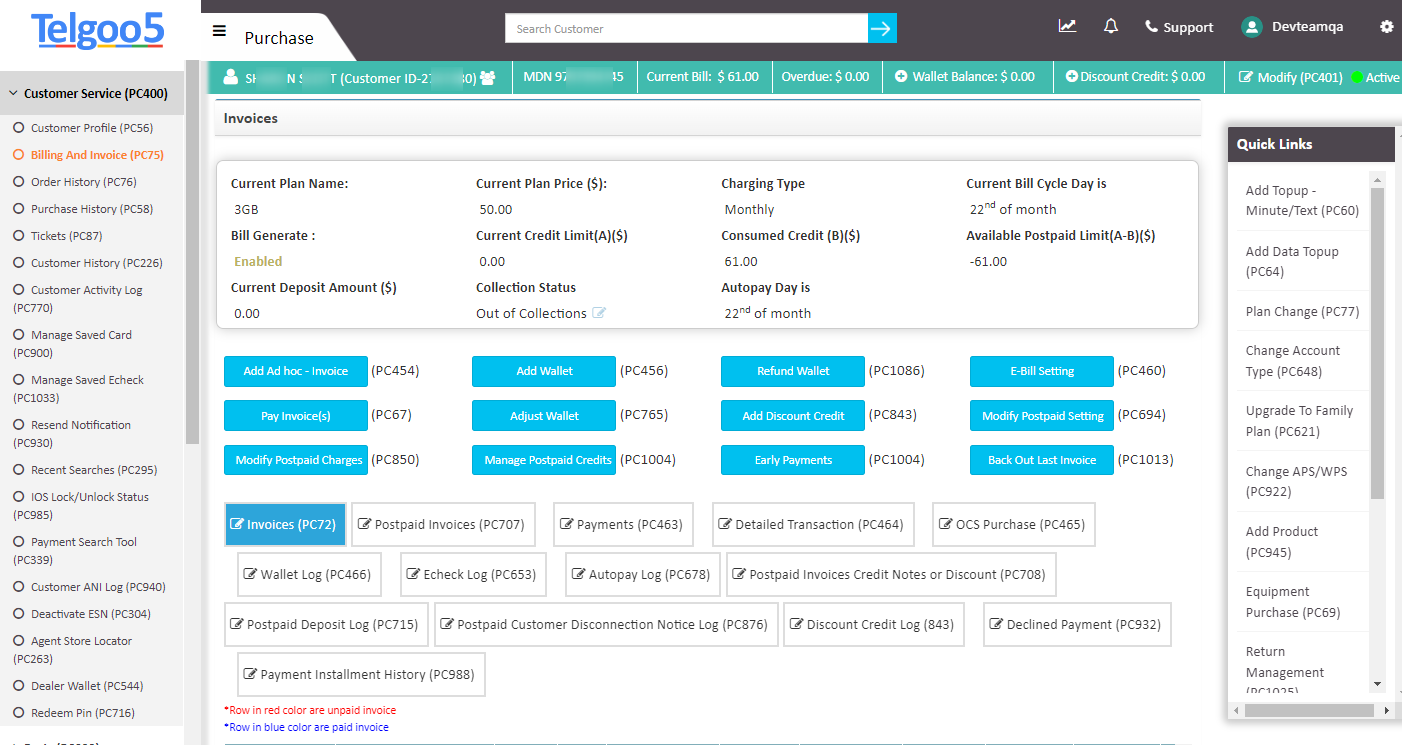 How does Telgoo5 Billing and Invoice work? – Telgoo5 Support