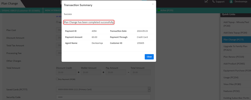 Change ACP account to Prepaid plan – Telgoo5 Support