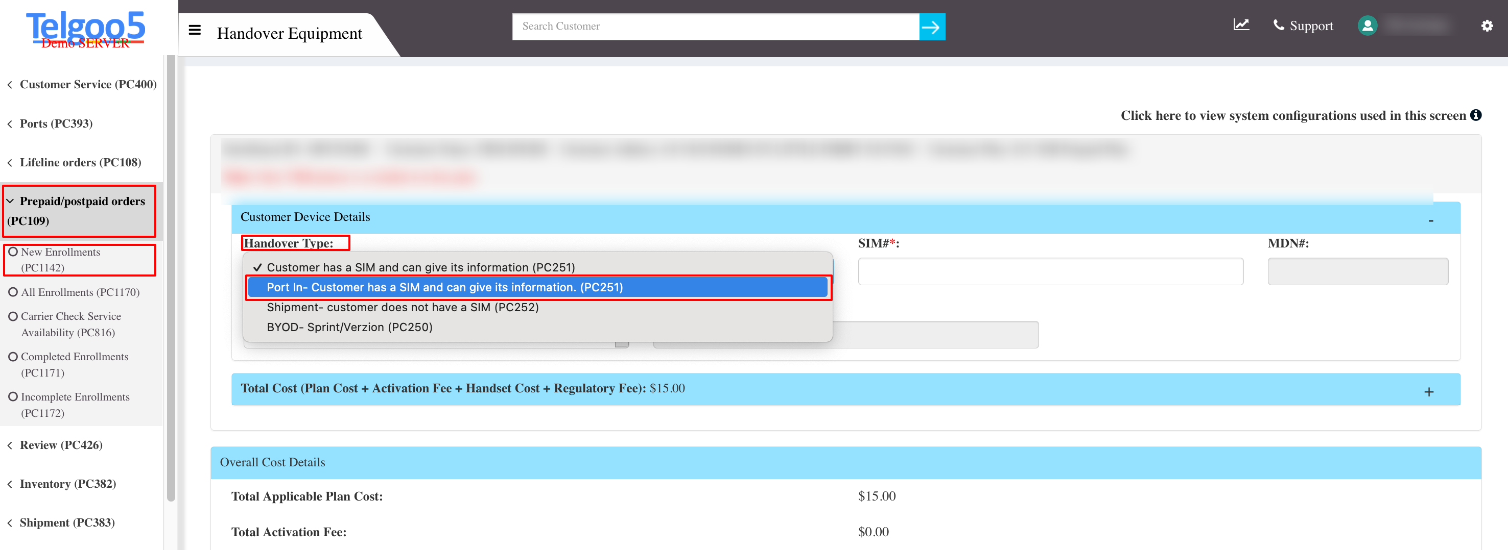 Portin Order Flow in Telgoo5 – Telgoo5 Support